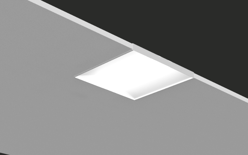 SC2134. Silea HIGH EFFICIENCY LED ''T'' GRID OR FLANGED. by PMC Lighting